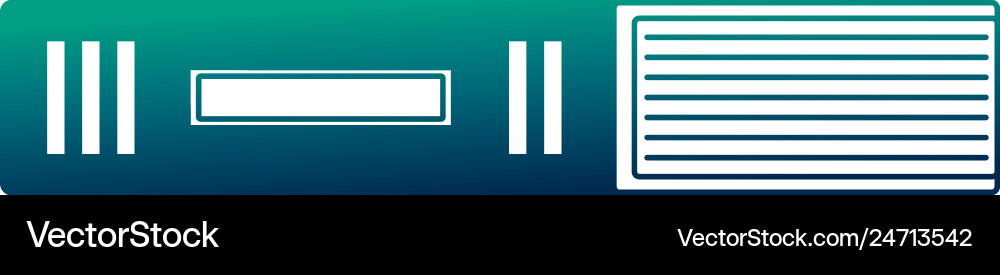 Library book isolated icon Royalty Free Vector Image