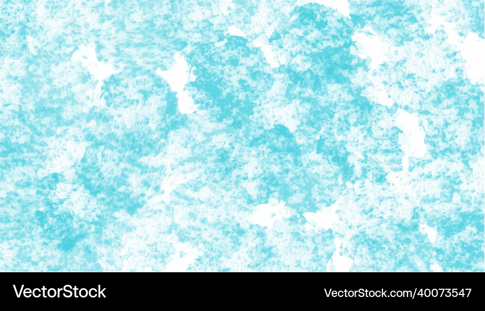 Blue watercolor background for your design Vector Image
