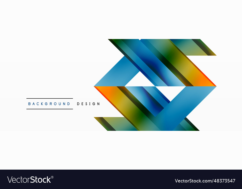 Minimalist backdrop featuring dynamic diagonal Vector Image