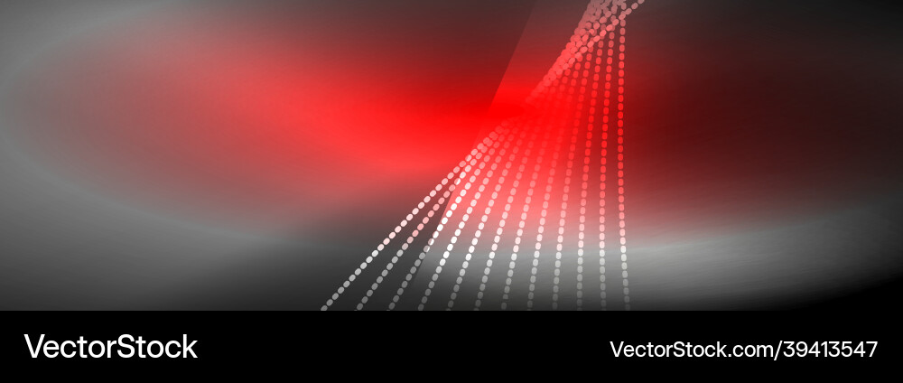 Neon shiny color background with light glowing Vector Image