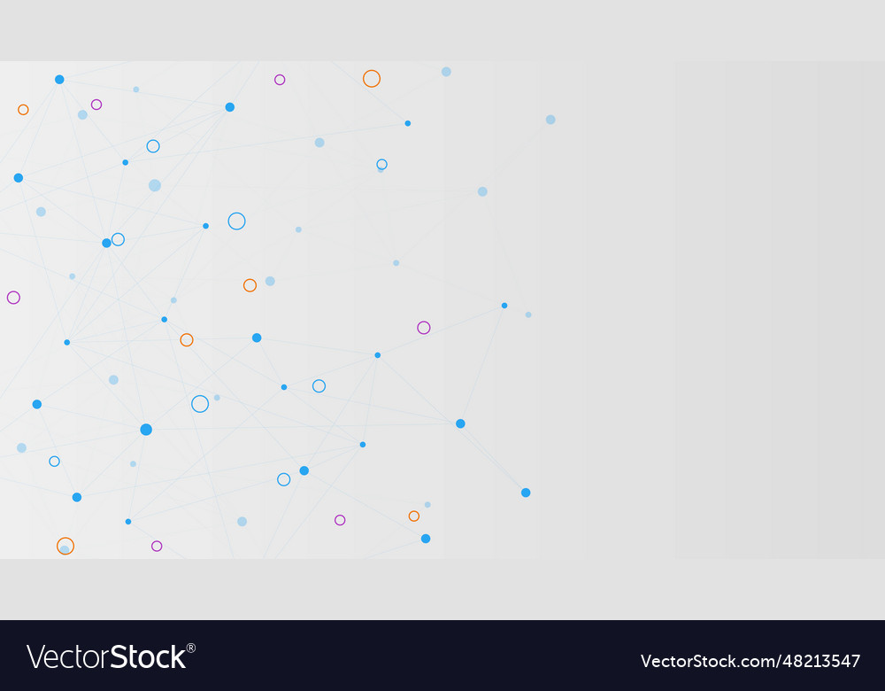 Network connection background Royalty Free Vector Image