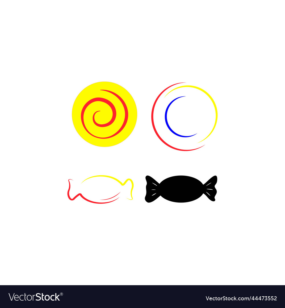 Candy logo Royalty Free Vector Image - VectorStock