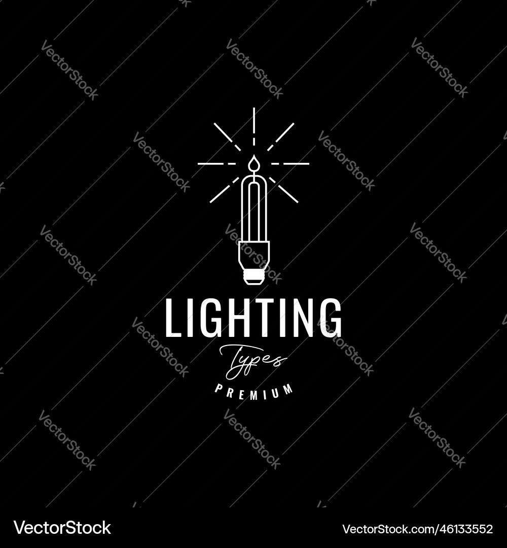 Modern lamp and candle night lighting shine Vector Image