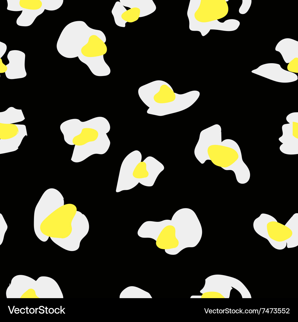 Seamless pattern of jaguar spots natural textures Vector Image