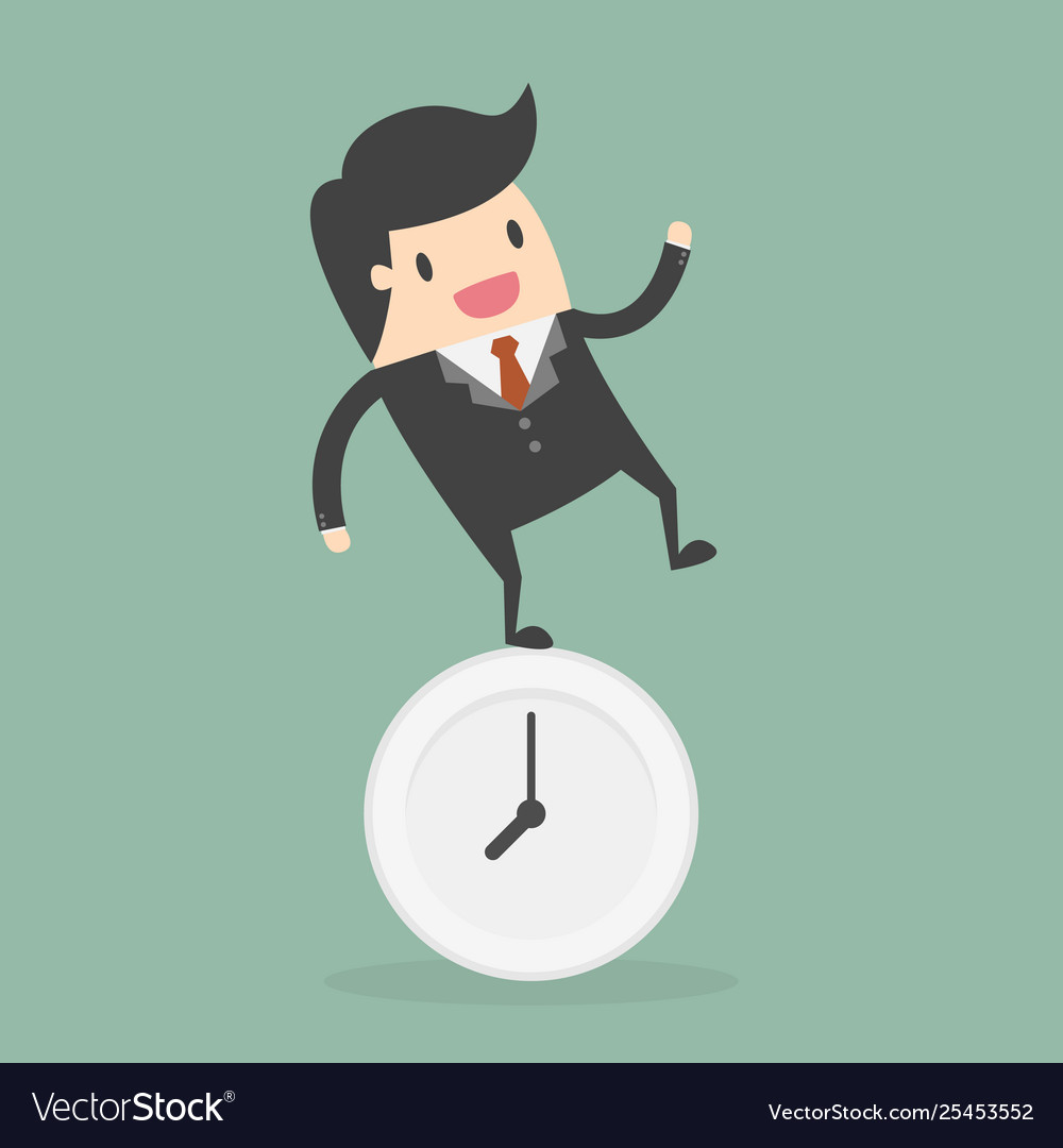 Time management Royalty Free Vector Image - VectorStock