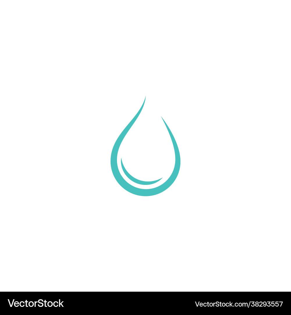 Water drop Royalty Free Vector Image - VectorStock