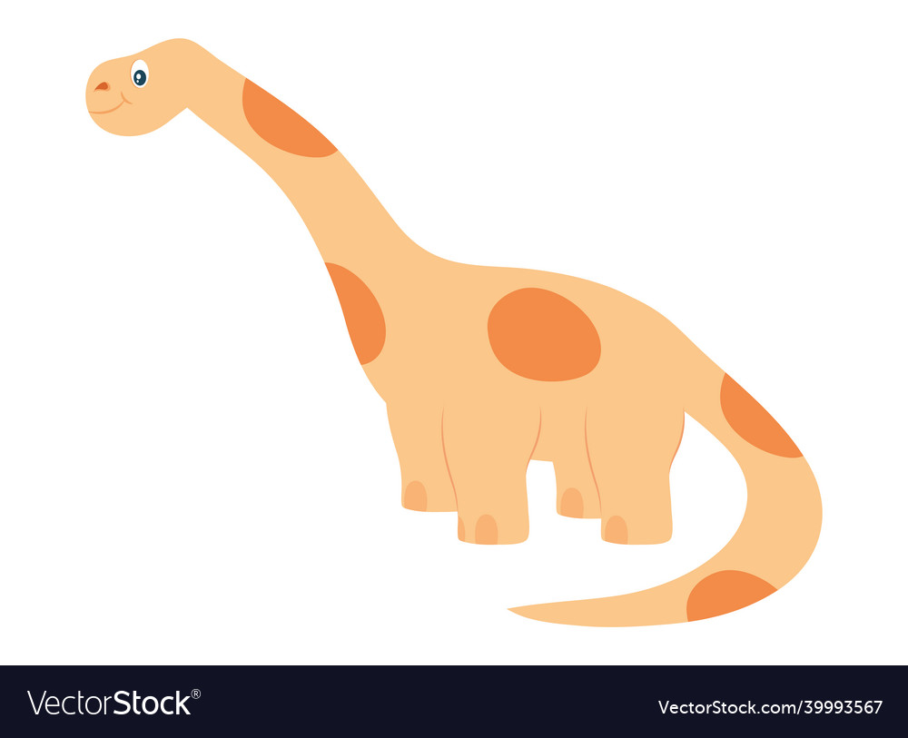 Cartoon diplodocus dinosaur Royalty Free Vector Image Cartoon diplodocus dinosaur Royalty Free Vector Image