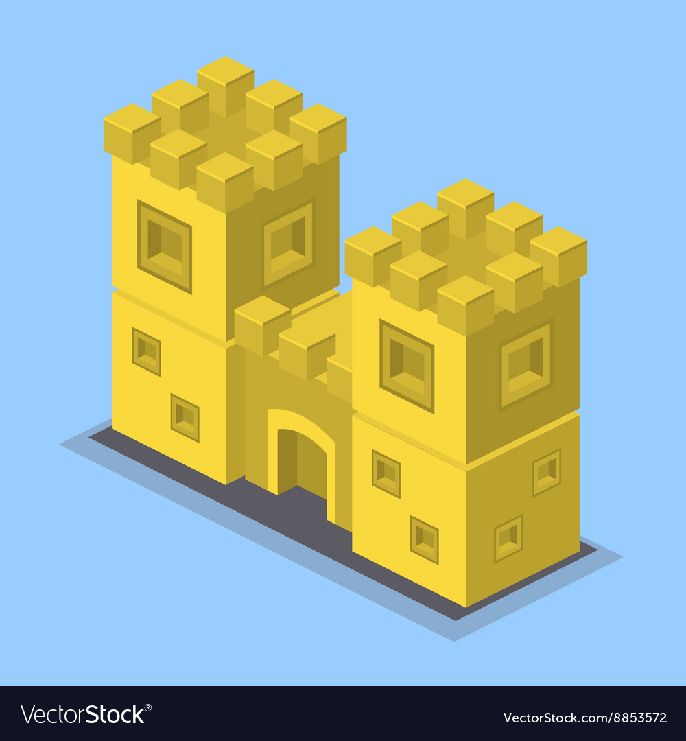 Castle Royalty Free Vector Image - VectorStock