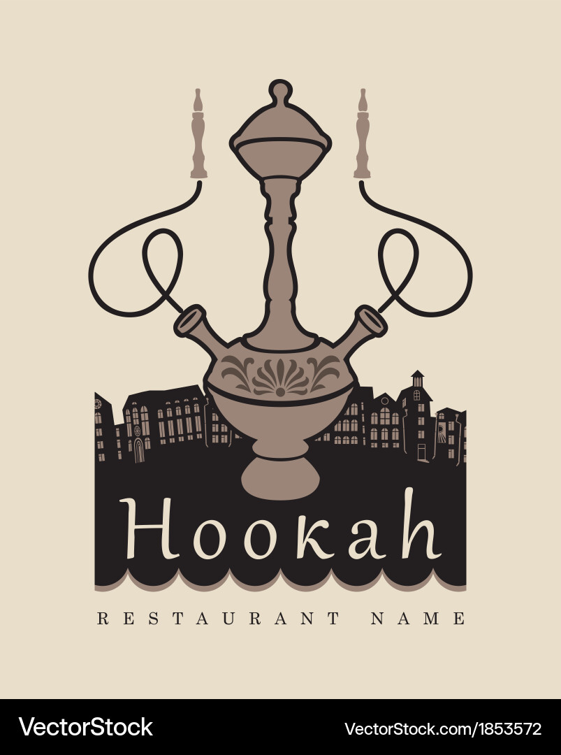 Hookah Royalty Free Vector Image - VectorStock