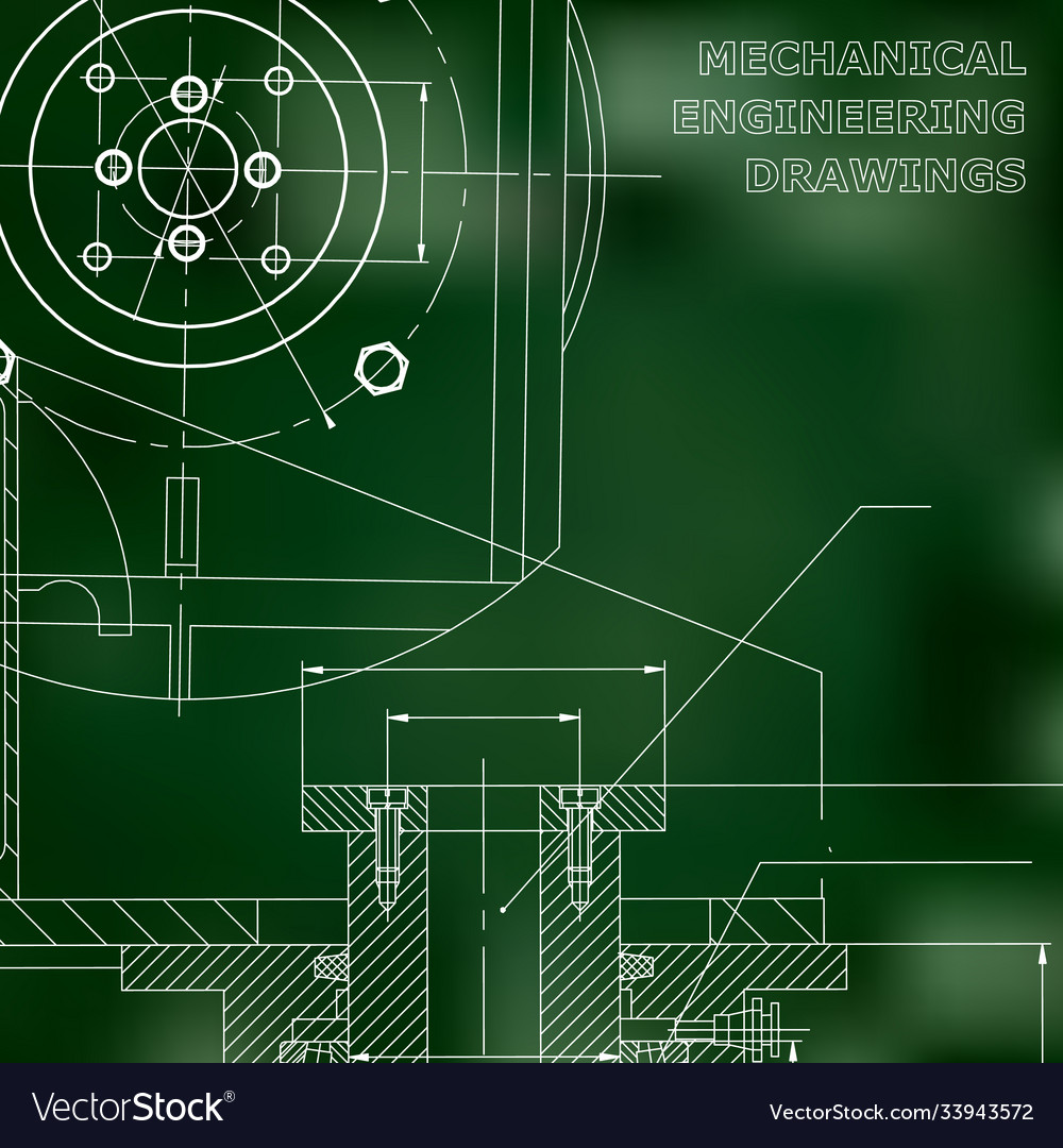 Mechanics technical design engineering style Vector Image