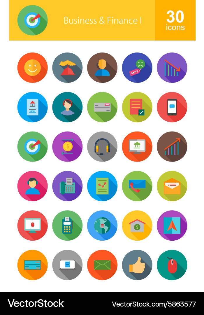 Business and finance Royalty Free Vector Image