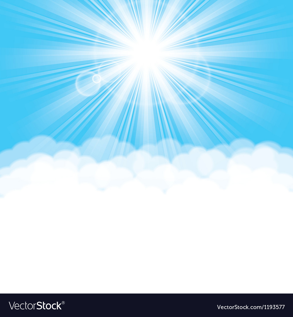 Sunlight Royalty Free Vector Image - VectorStock