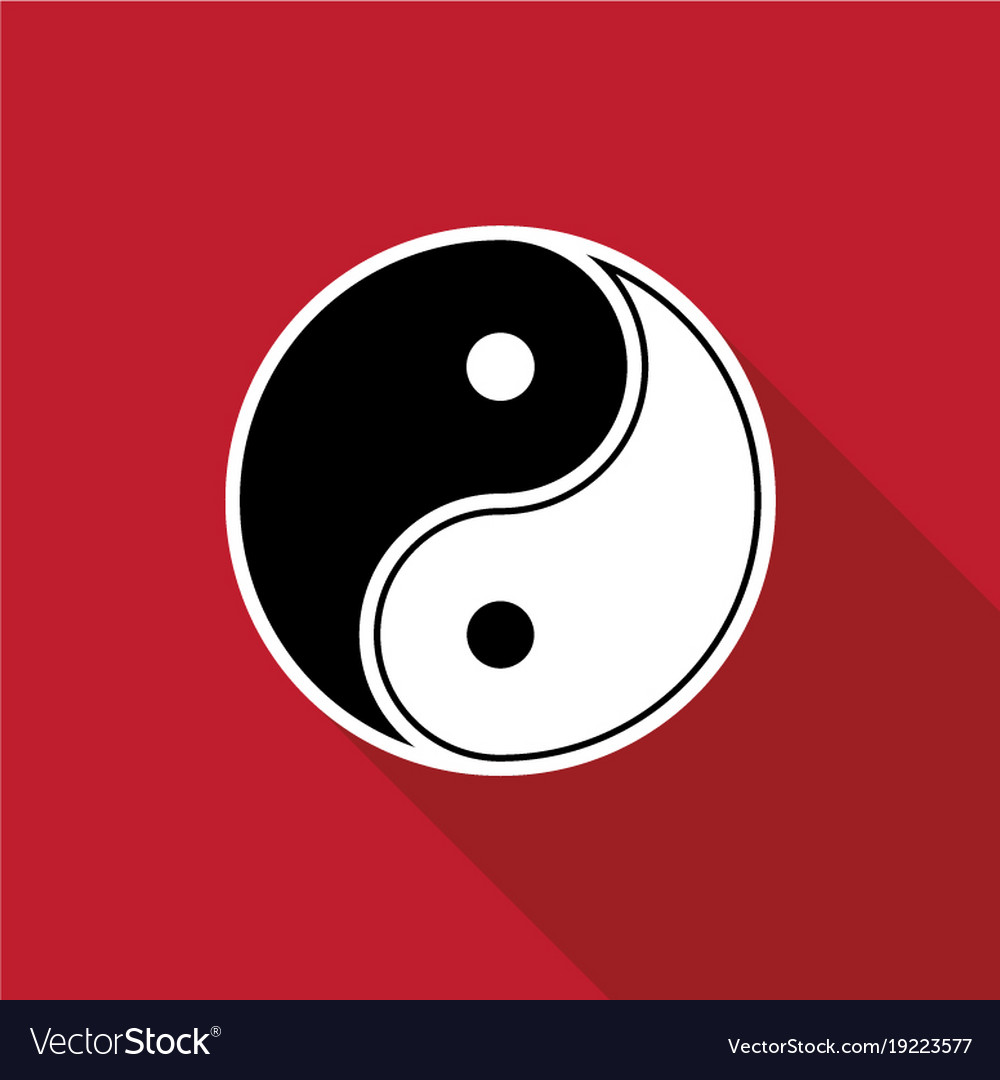 Yin yang logo symbol icon Royalty Free Vector Image Yin yang logo symbol icon Royalty Free Vector Image