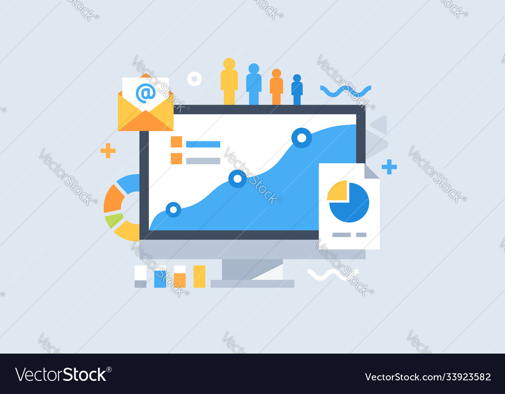 Analytics Royalty Free Vector Image - VectorStock