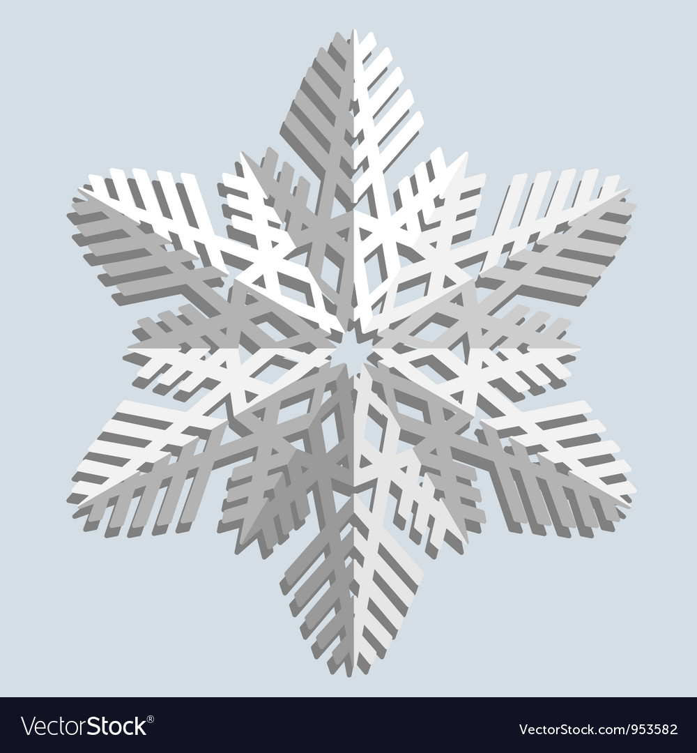 Snowflakes Royalty Free Vector Image - VectorStock