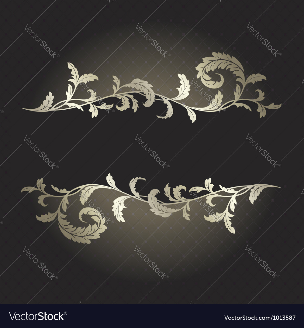 Black background Royalty Free Vector Image - VectorStock