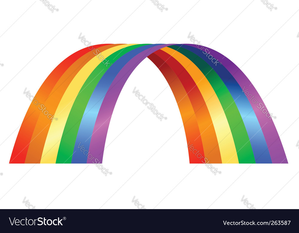 Rainbow Royalty Free Vector Image - VectorStock
