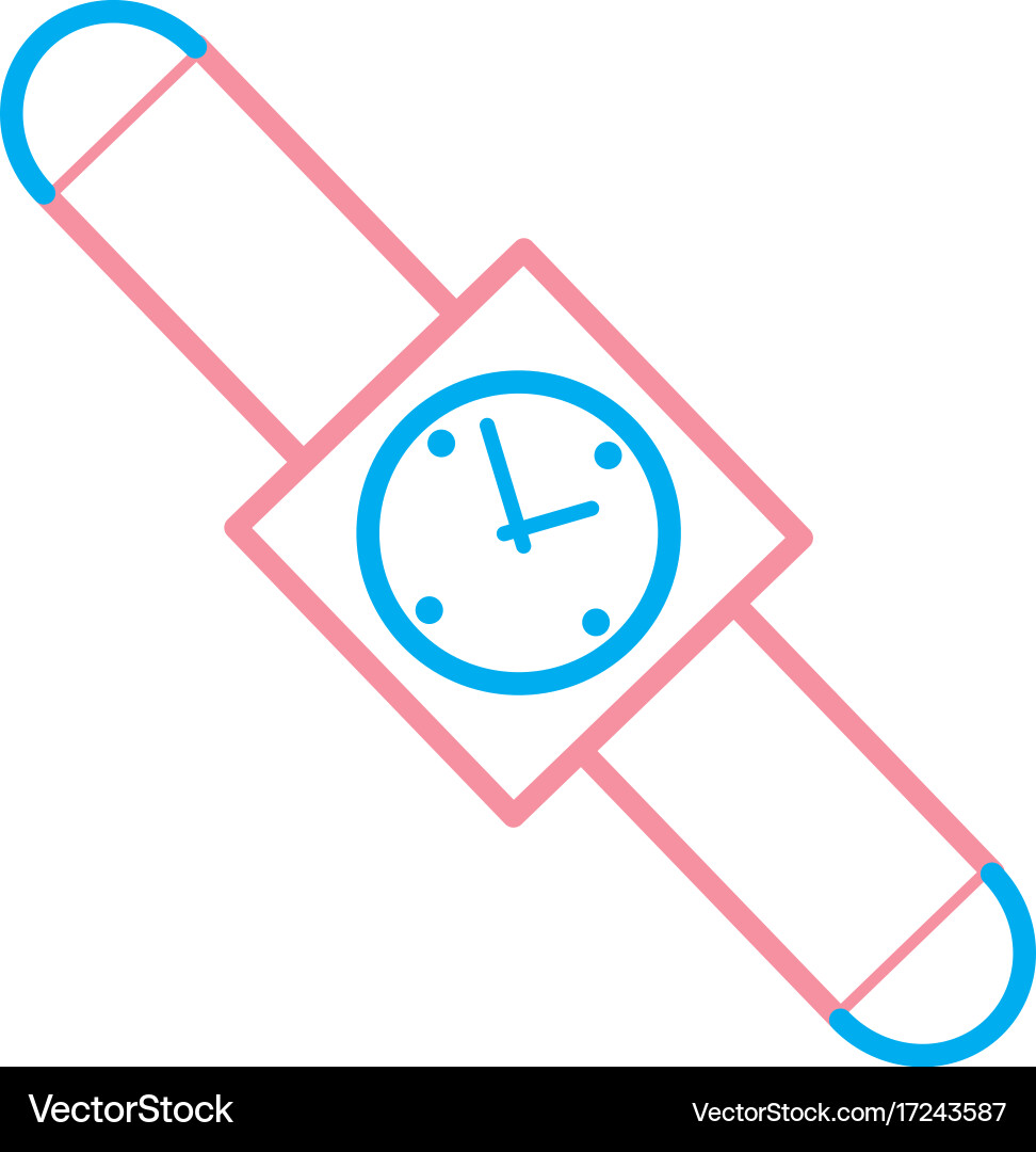 Smartwatch Royalty Free Vector Image - VectorStock