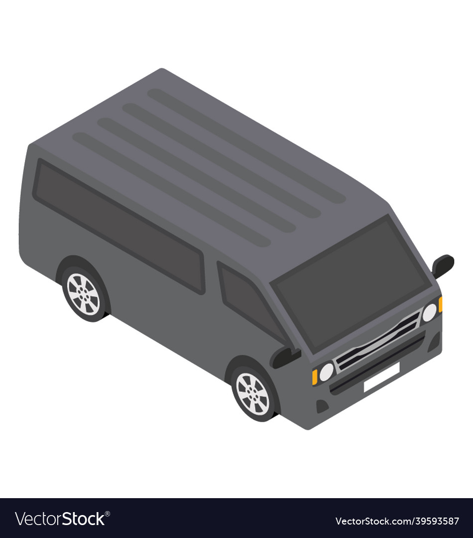Van Royalty Free Vector Image - VectorStock