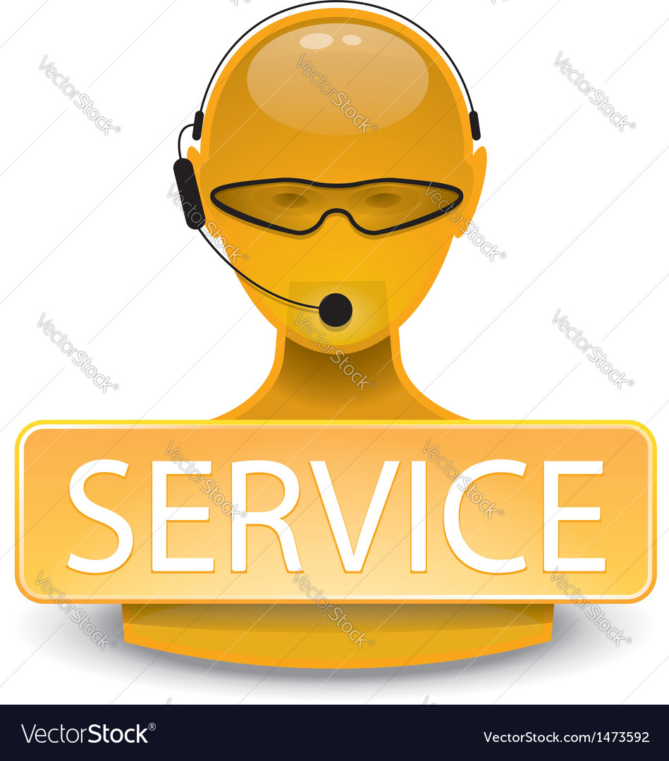 Servicepoint Royalty Free Vector Image - VectorStock