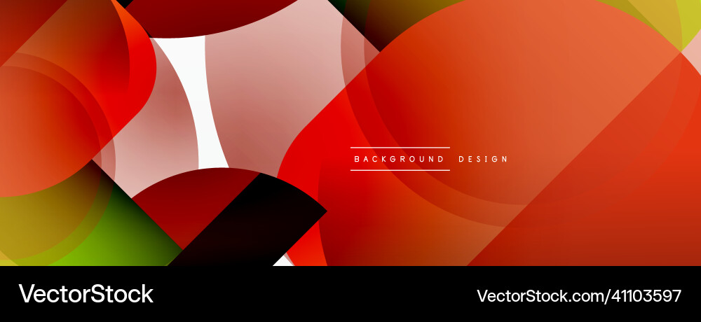 Round triangle shapes lines and circles geometric Vector Image