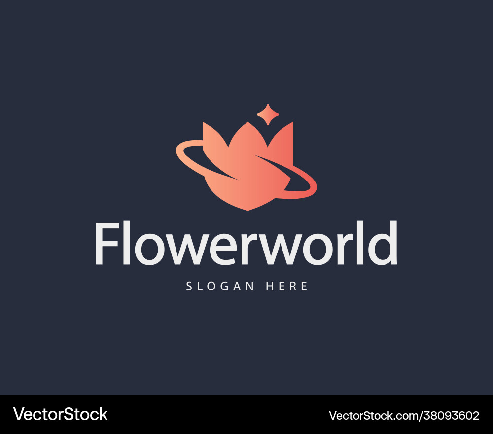 Abstract spin flower tulip geometric colorful Vector Image