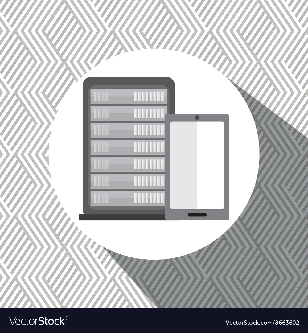 Data center design Royalty Free Vector Image - VectorStock