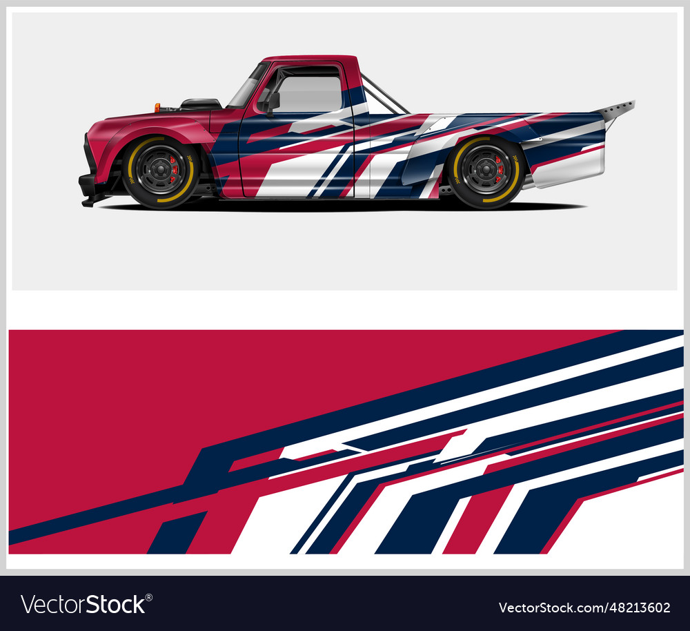 Vehicle wrap advertising create a unique car wrap Vector Image Vehicle wrap advertising create a unique car wrap Vector Image