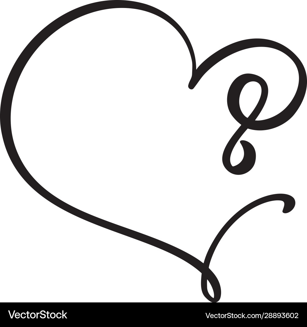 Vintage floral monogram number eight 8 Royalty Free Vector