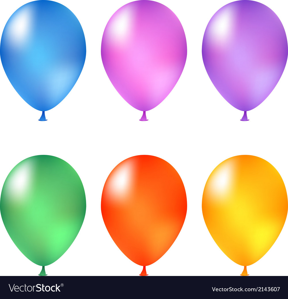Balloons Royalty Free Vector Image - VectorStock