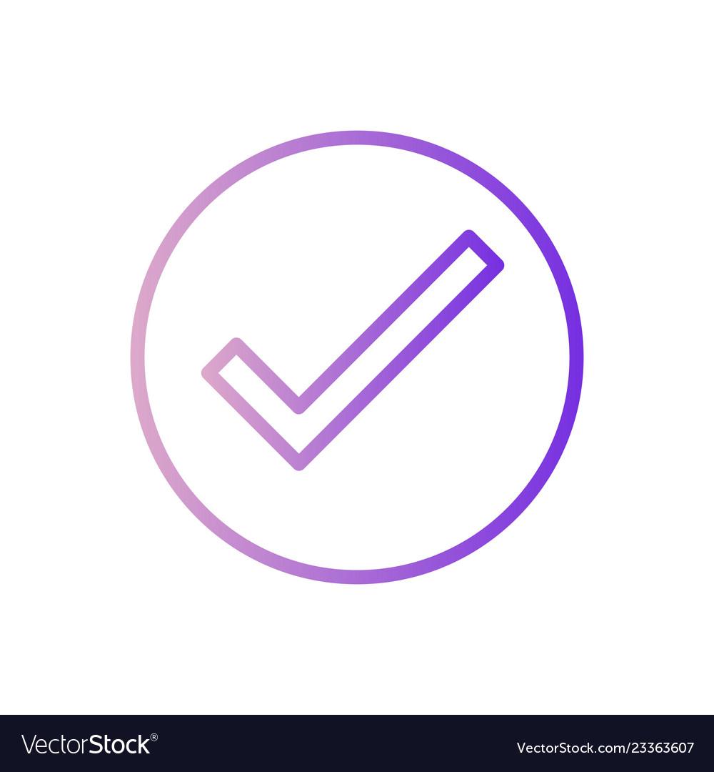 Valid icon Royalty Free Vector Image - VectorStock