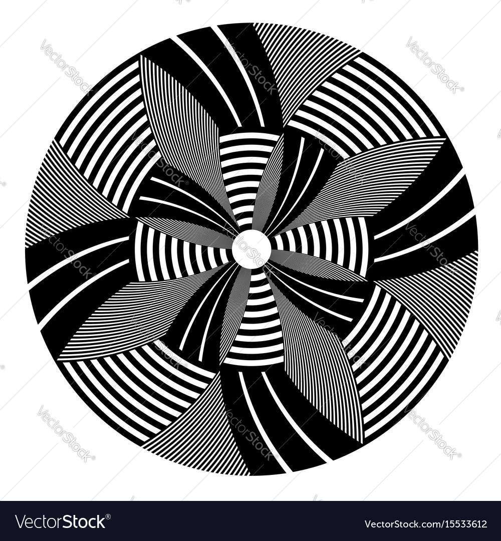 Circle design element Royalty Free Vector Image