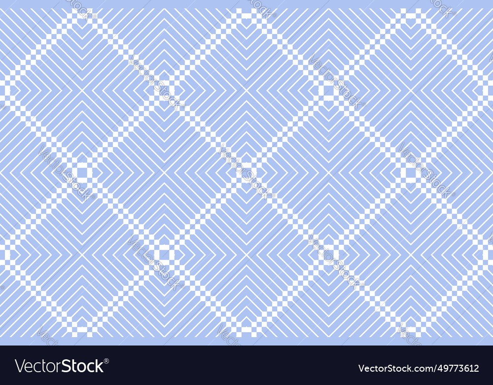 Seamless geometric checked pattern Royalty Free Vector Image