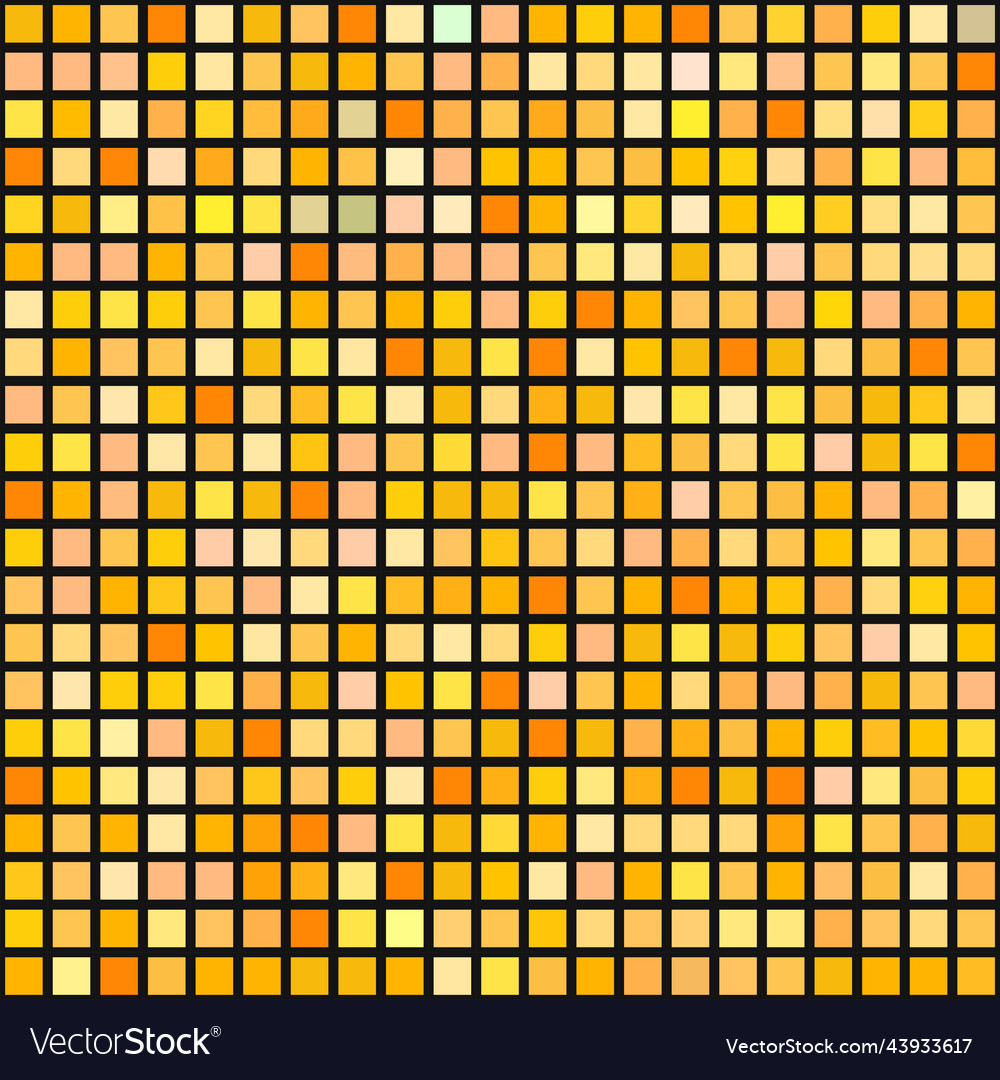 Abstract Golden Geometric Seamless Background Vector Image