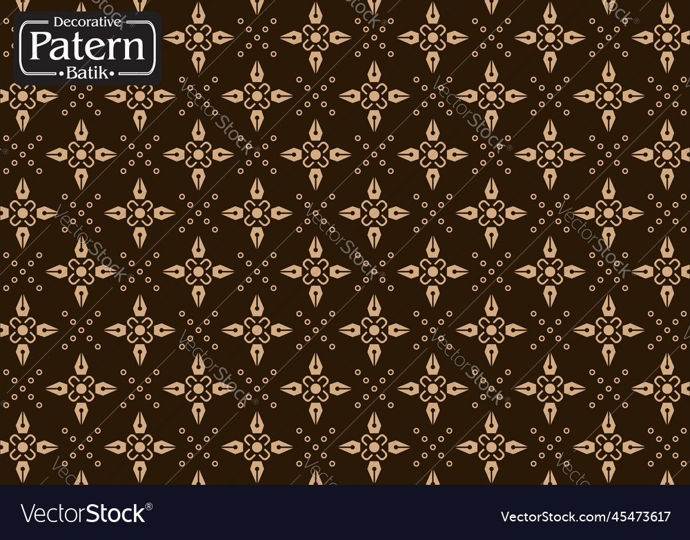 Editable decorative pattern 04 Royalty Free Vector Image