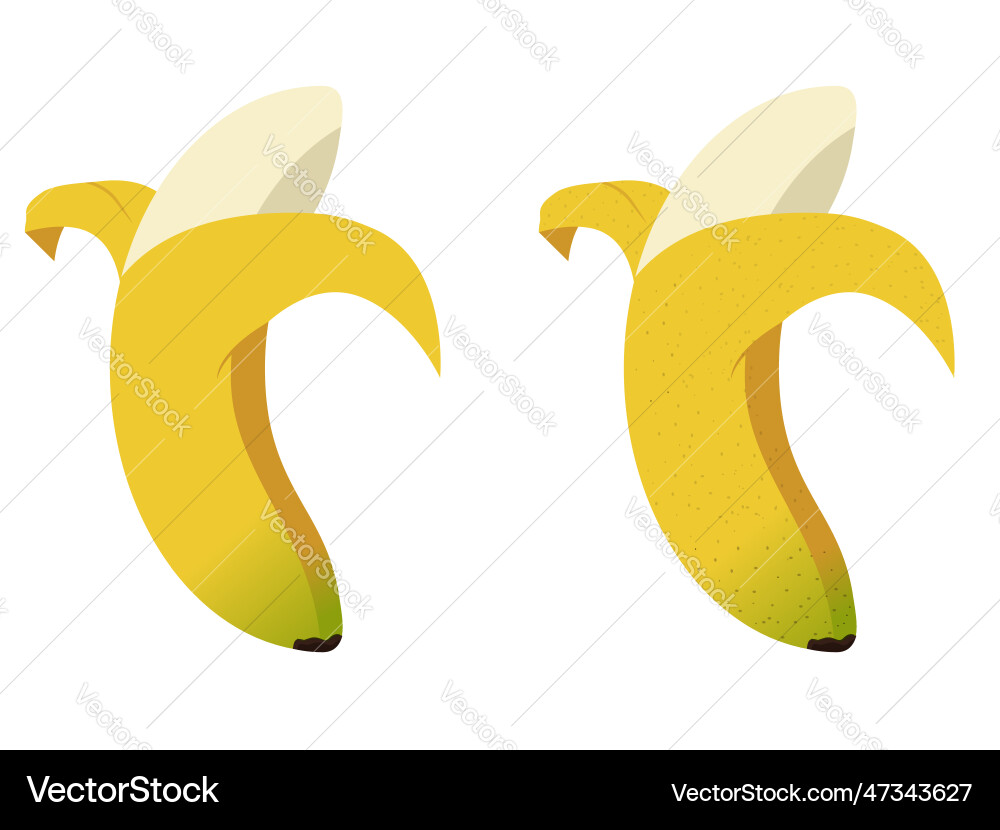 Graphic of banana Royalty Free Vector Image - VectorStock