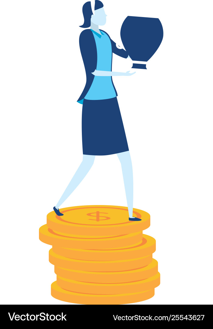 People business success Royalty Free Vector Image