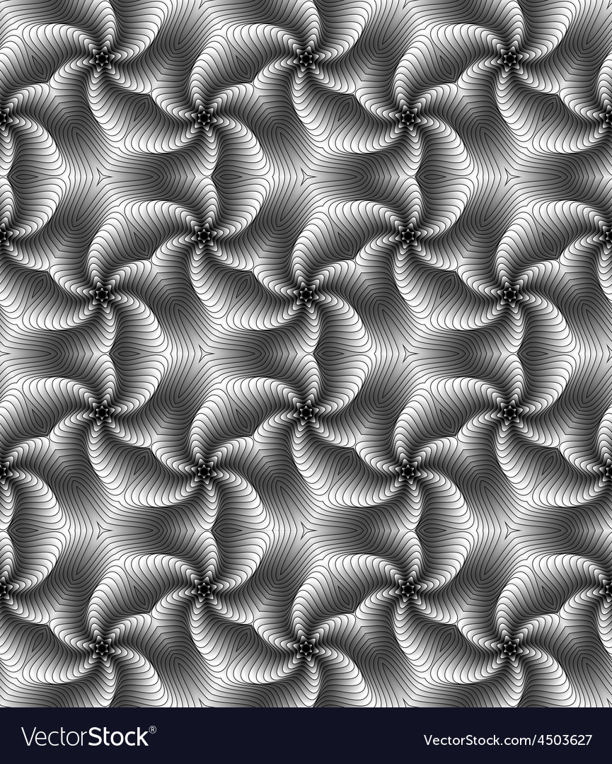 Vortex seamless pattern Royalty Free Vector Image
