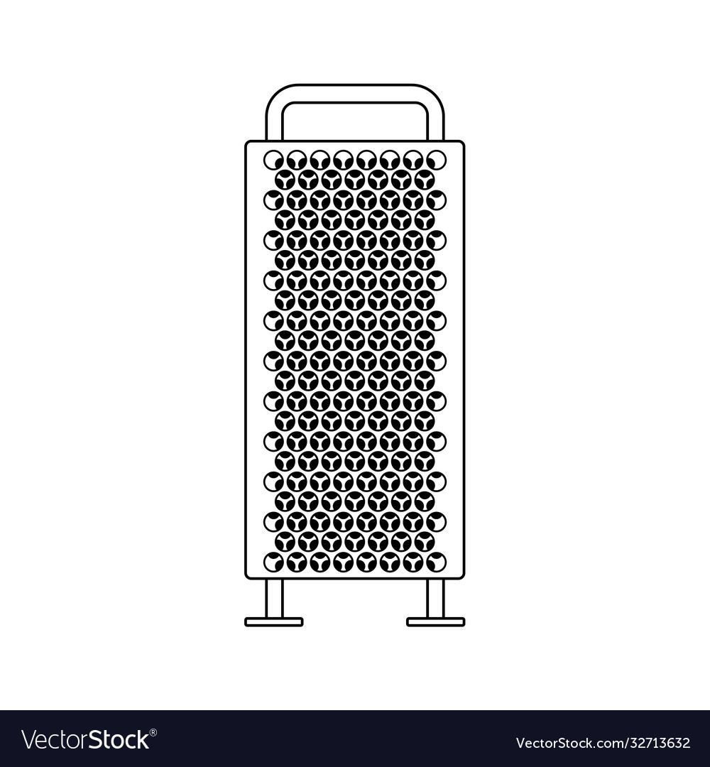 Personal computer system unit concept Royalty Free Vector