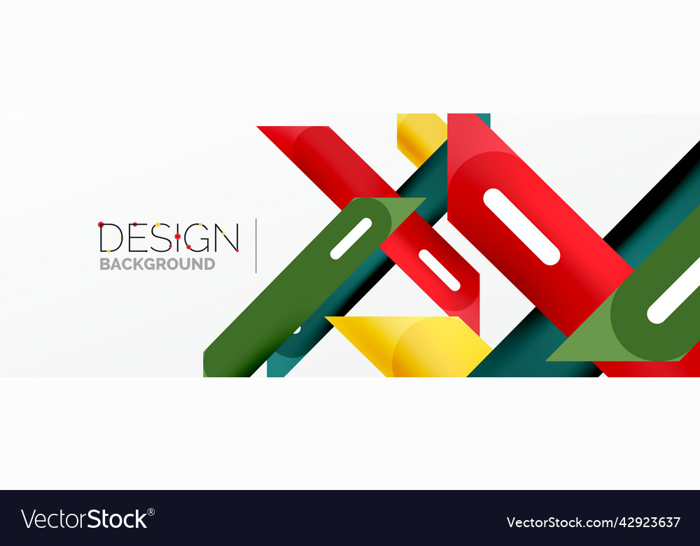 Background overlapping lines dynamic Royalty Free Vector