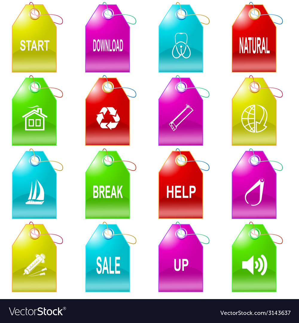 Set Royalty Free Vector Image - VectorStock