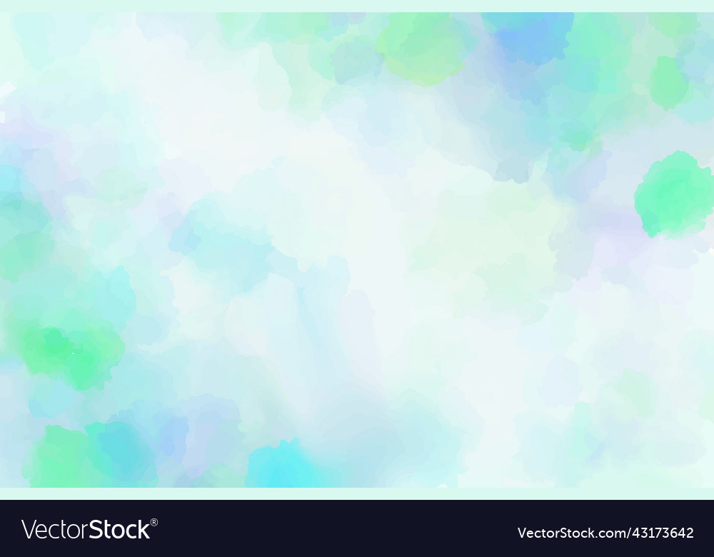 Abstract colorful watercolor texture hand drawing Vector Image