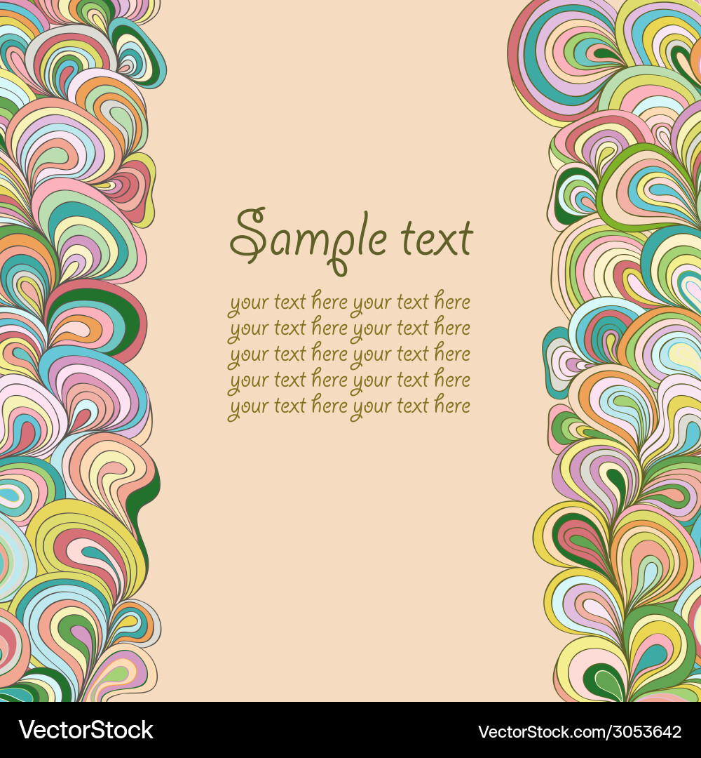 Poster banner holiday card Royalty Free Vector Image