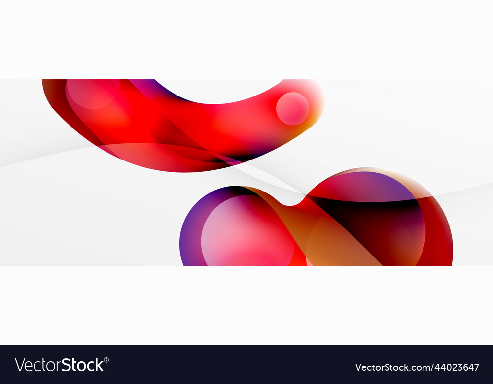 Fluid Abstract Background Liquid Color Gradients Vector Image