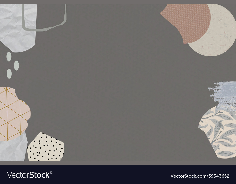 Terrazza pattern on brown background Royalty Free Vector