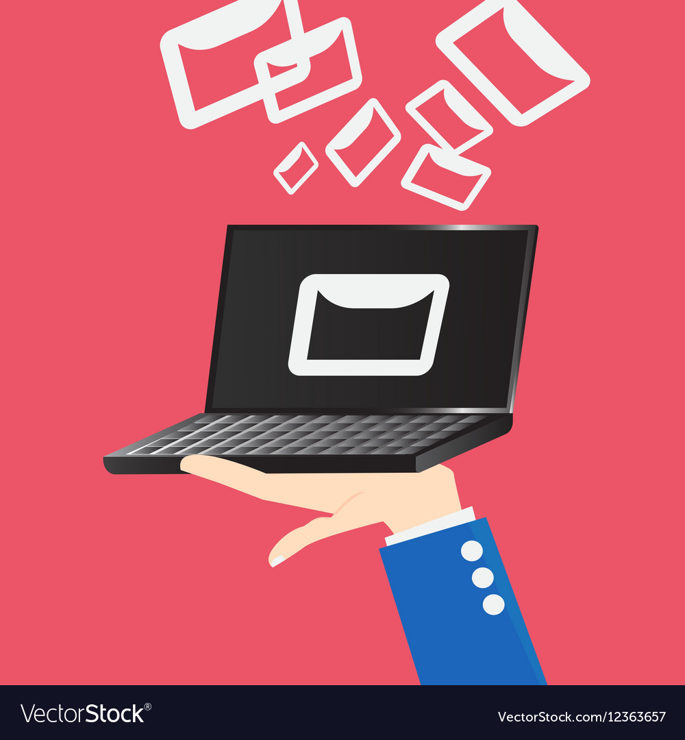 Concept email marketing Royalty Free Vector Image Concept email marketing Royalty Free Vector Image