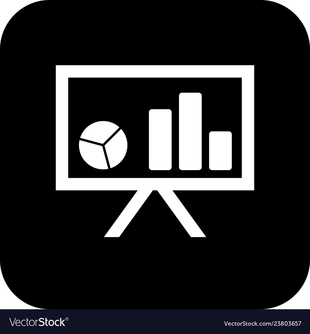 Presentation icon Royalty Free Vector Image - VectorStock