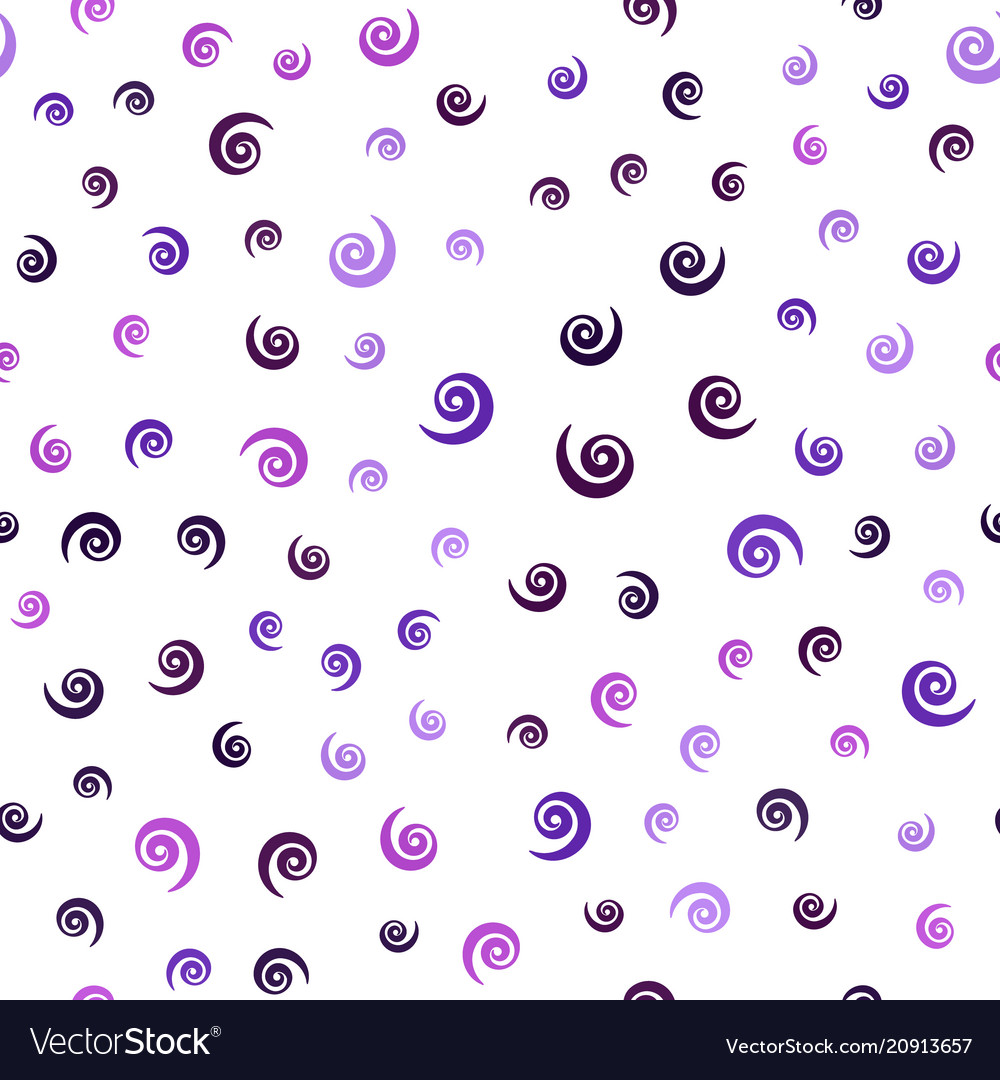Spiral pattern seamless Royalty Free Vector Image