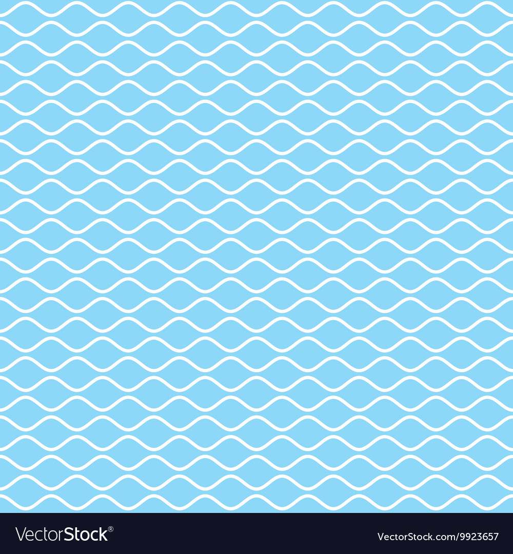 Wavy Lines Seamless Pattern Royalty Free Vector Image