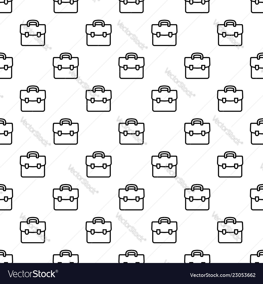Suitcase pattern seamless Royalty Free Vector Image
